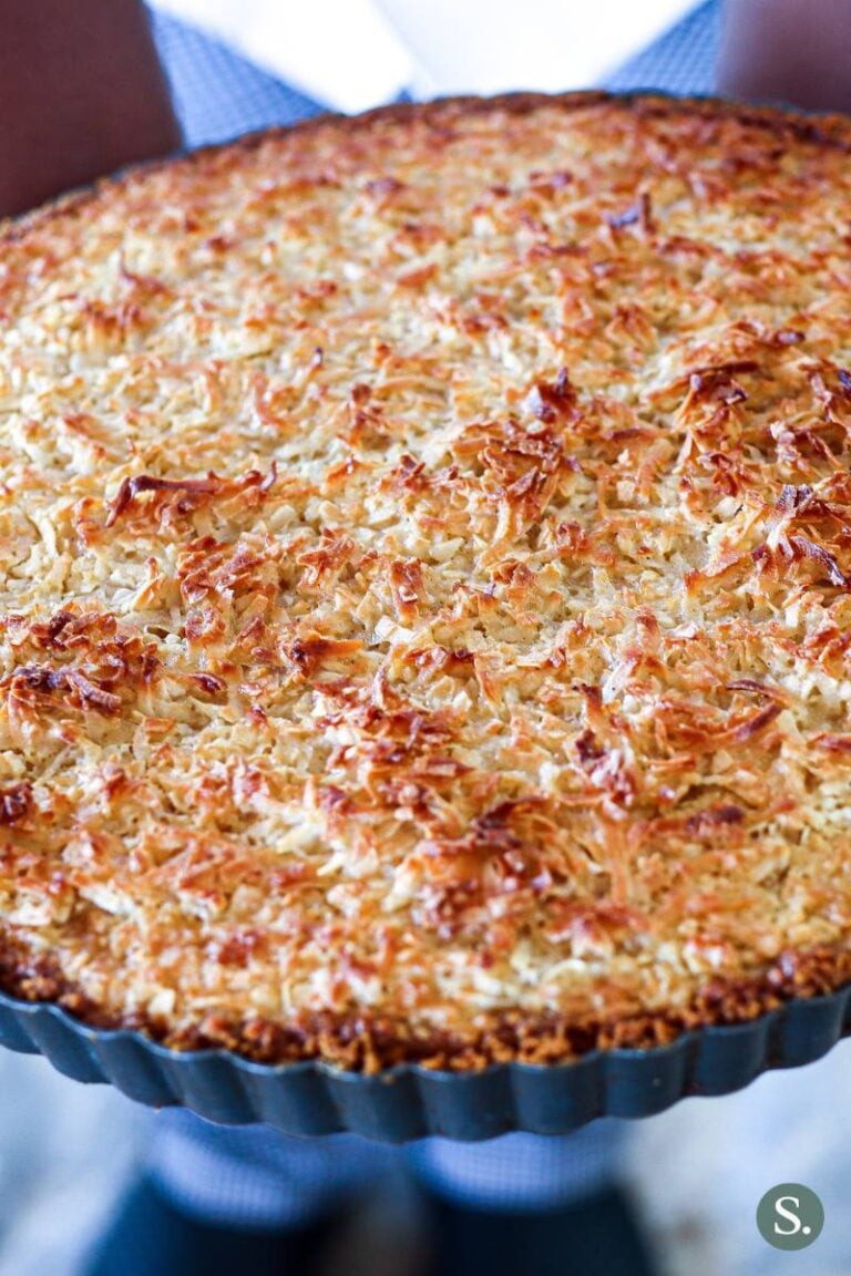 Caribbean Coconut Tart - Recipes | Sweet New Roots