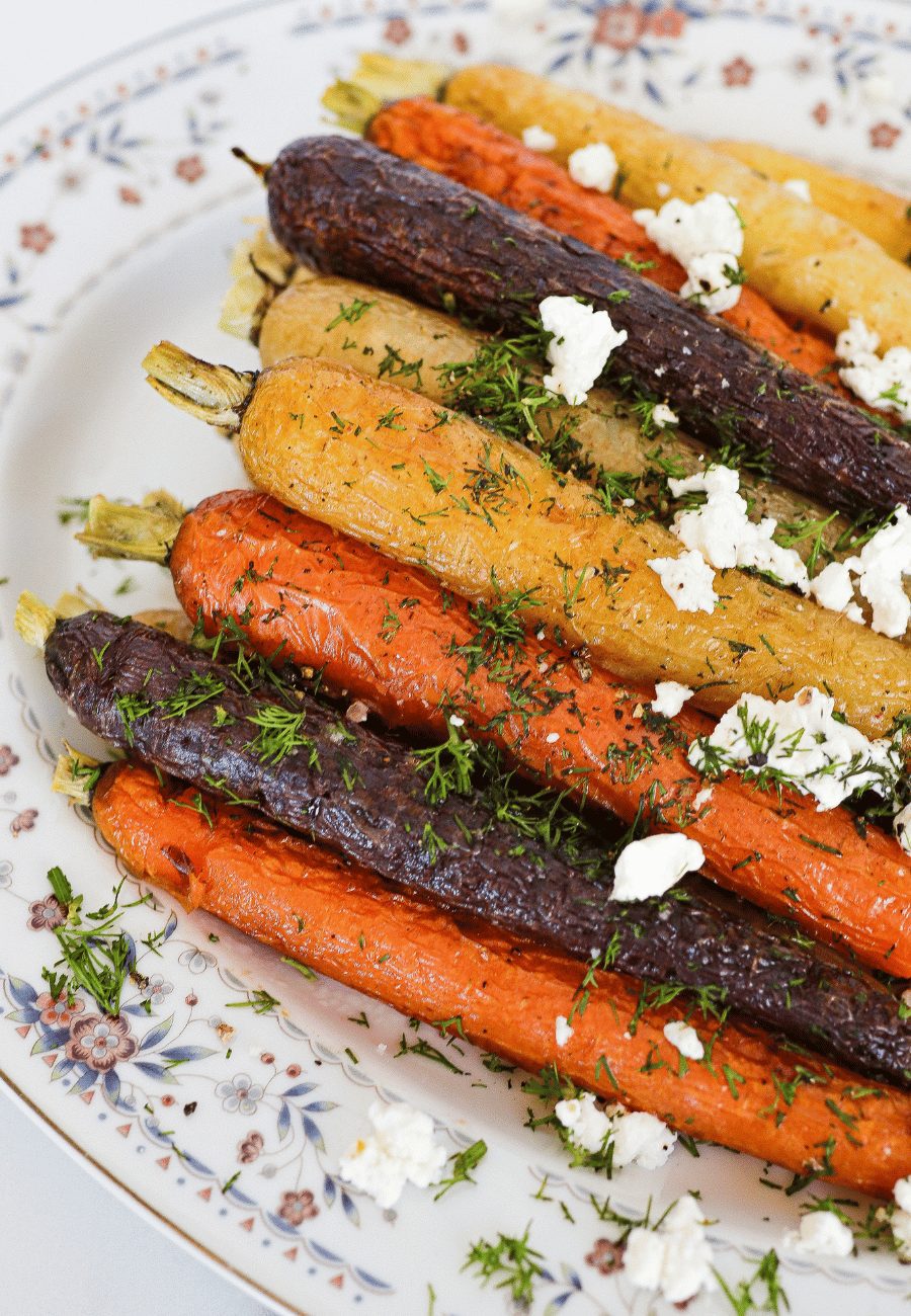 Roasted Dill Carrots | Sweet New Roots