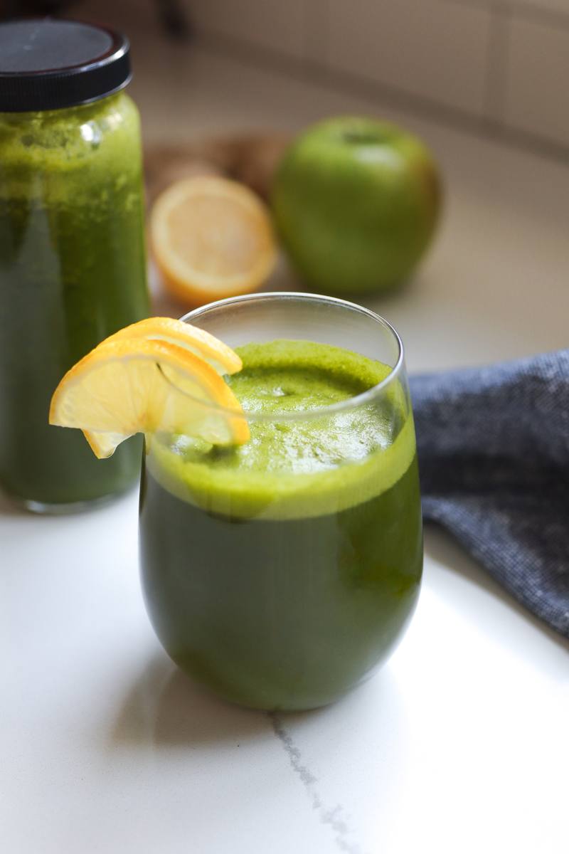 Green Apple Smoothie - Recipes | Sweet New Roots