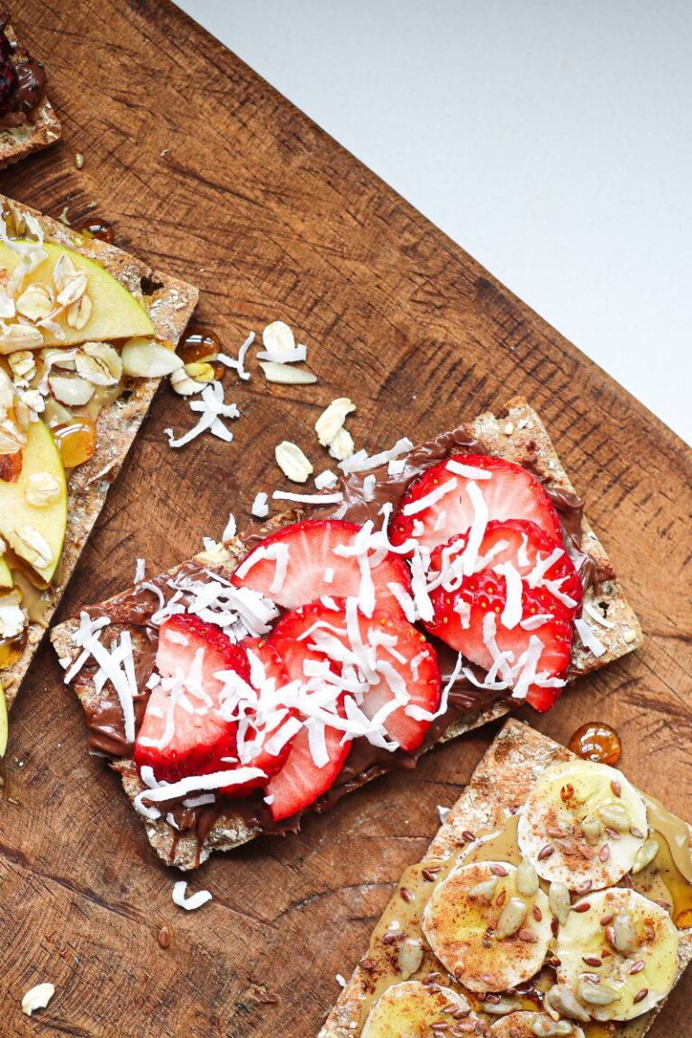 5-Minute Crispbread Snacks Recipe - All Recipes | Sweet New Roots
