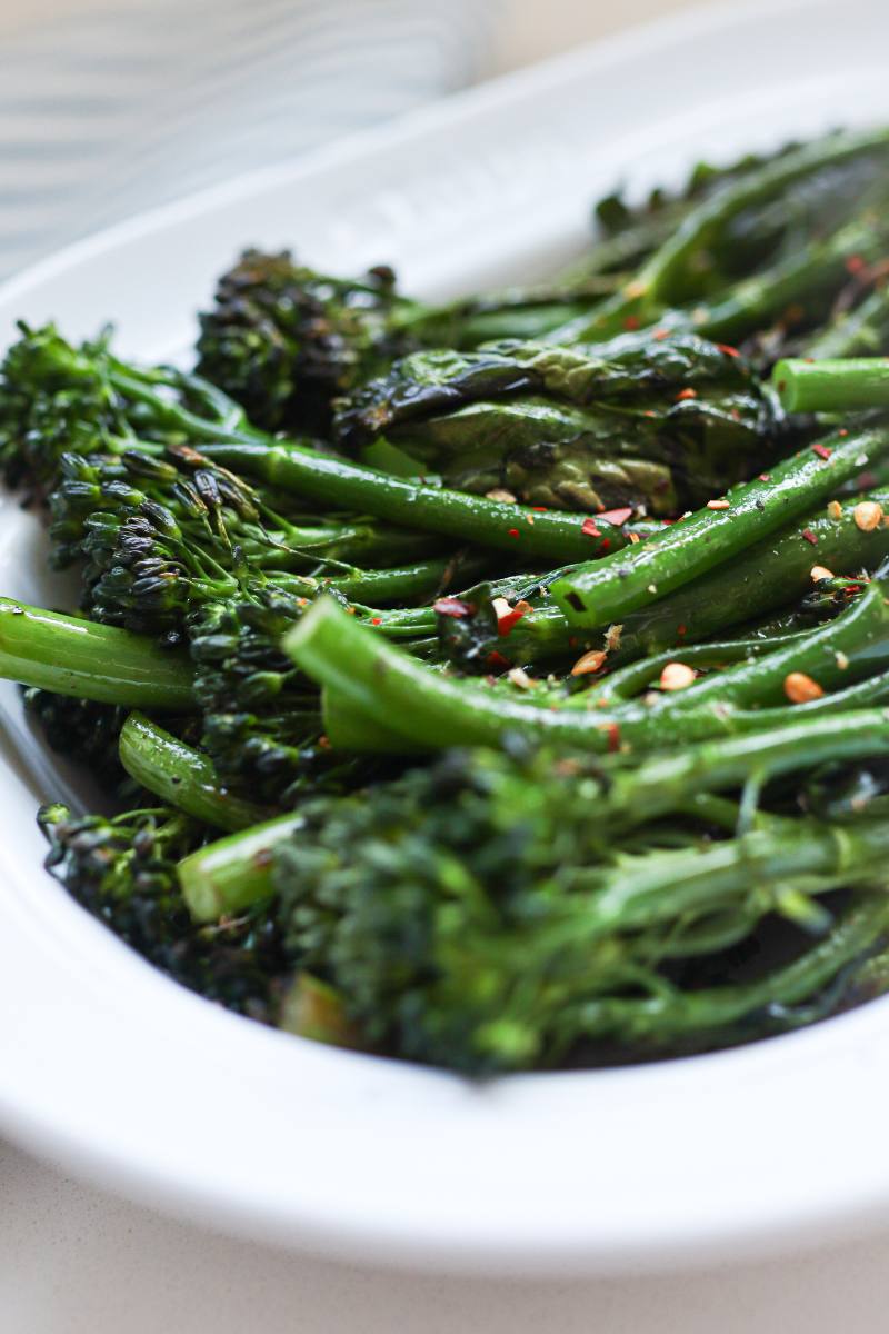 Charred Broccolini - Recipes | Sweet New Roots